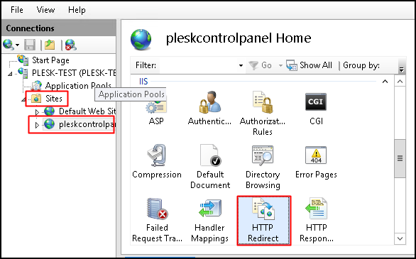 How to enable website URL redirect in IIS - Diadem Technologies : Support Knowledgebase